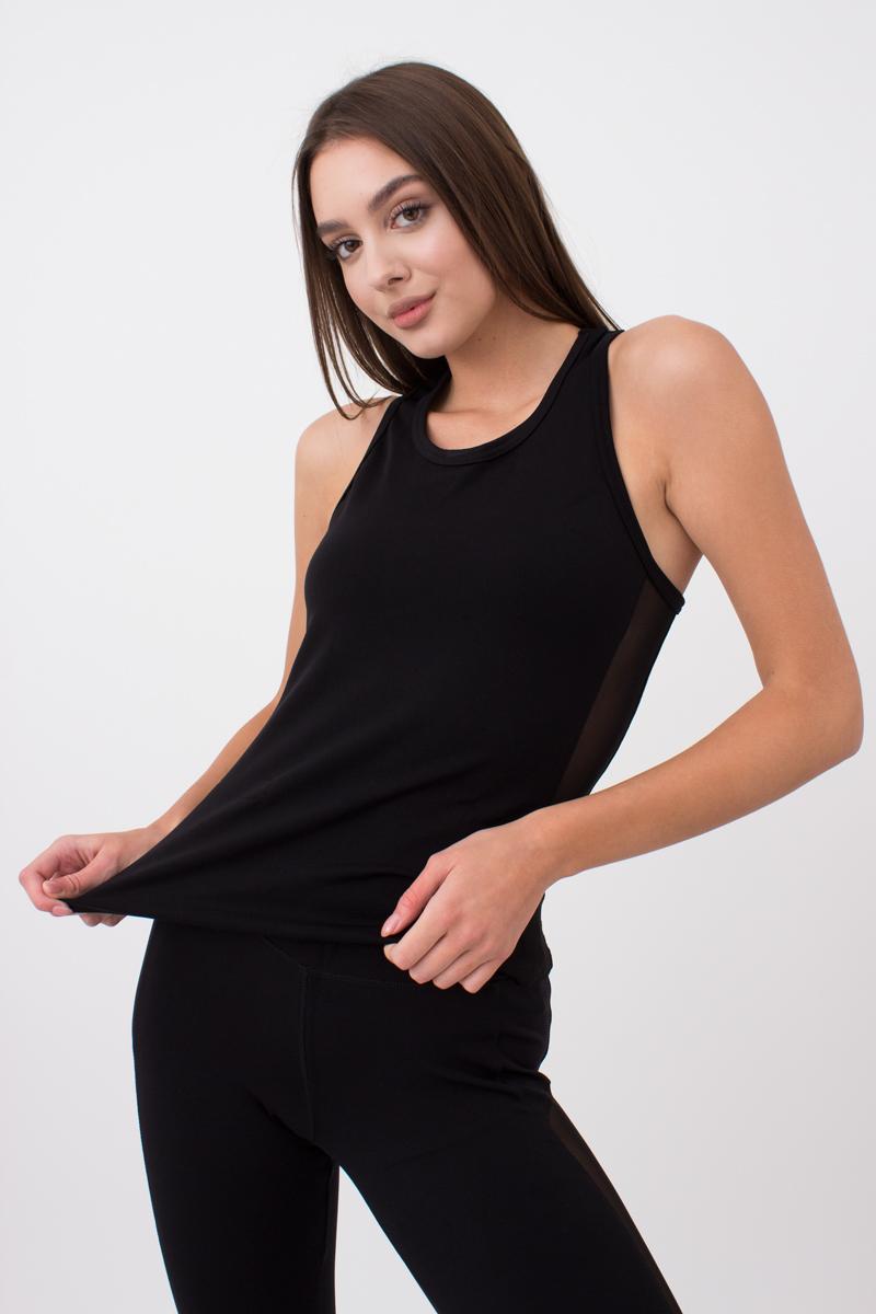 Майка жіноча спортивна Canotta net 01 Giulia (nero) купити в інтернет магазині | Колгот нет